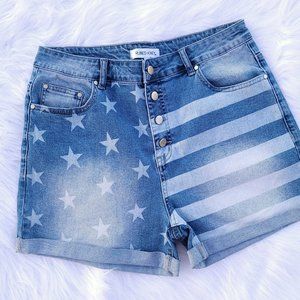 Shorts | Usa Flag Denim Shorts | Poshmark